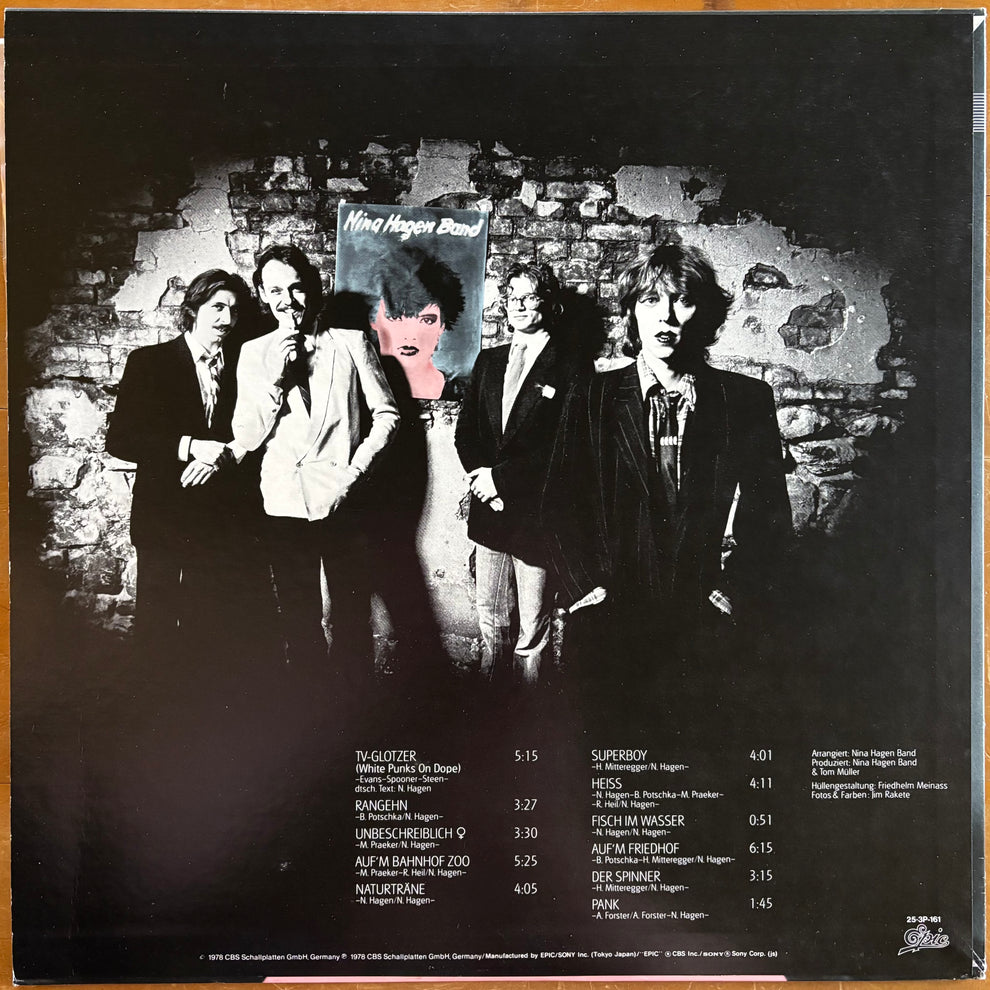 Nina Hagen Band - Nina Hagen Band – Suffragette Records