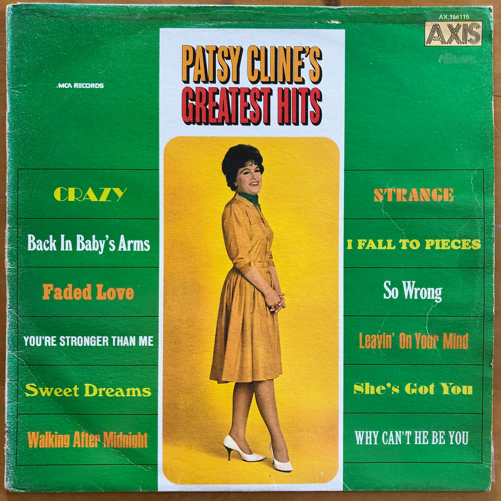 Patsy Cline - Patsy Cline's Greatest Hits – Suffragette Records